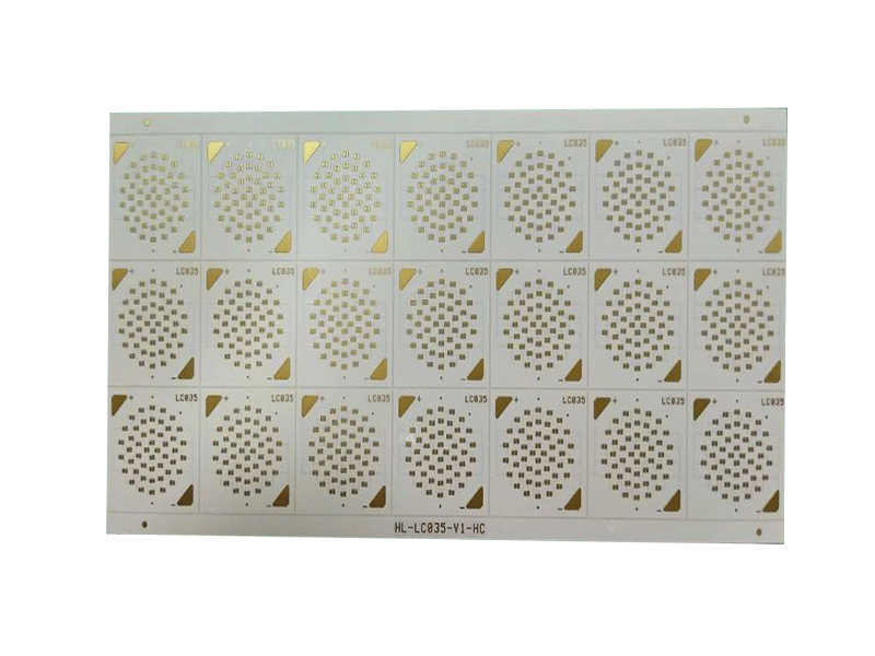 Sigle sided ceramic PCB board for LED | Top Circuits Technology Co ...